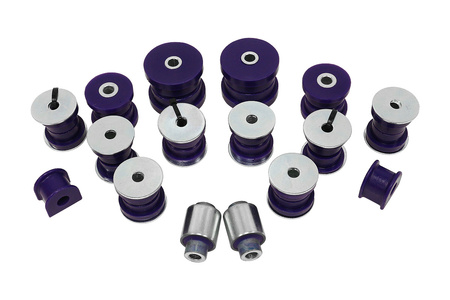 Set of rear suspension bushings - AUDI - 12PCs. | Suspension ...
