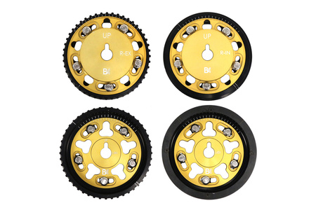 Brian Crower Adjustable Cam Gears - Gold (Subaru Ej205 - Wrx / Ej257 ...