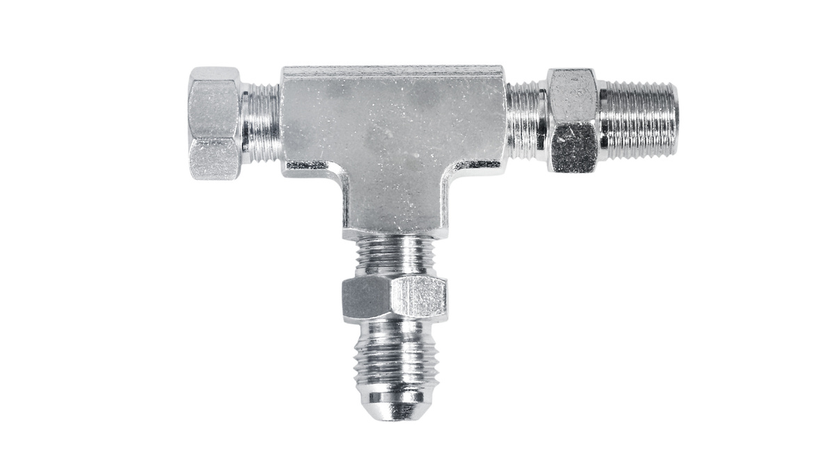 AN4 to 1/8" T fitting | Braking System \ Brake lines \ Fittings ...