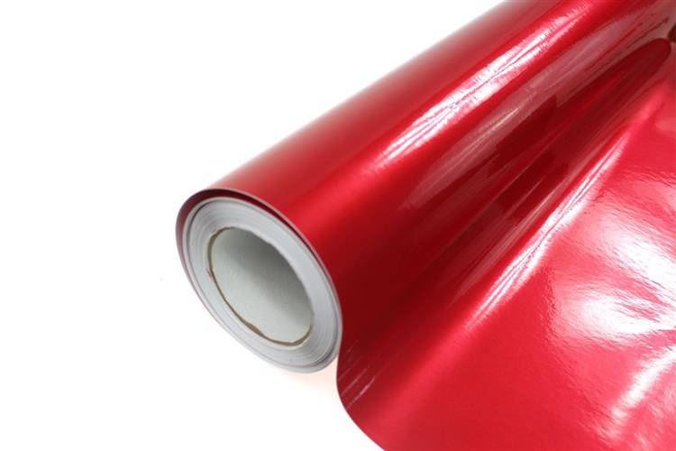 Car Wrap Film Red Metalic 1,52X20m | Spoilering \ Car Wrap Foil ...