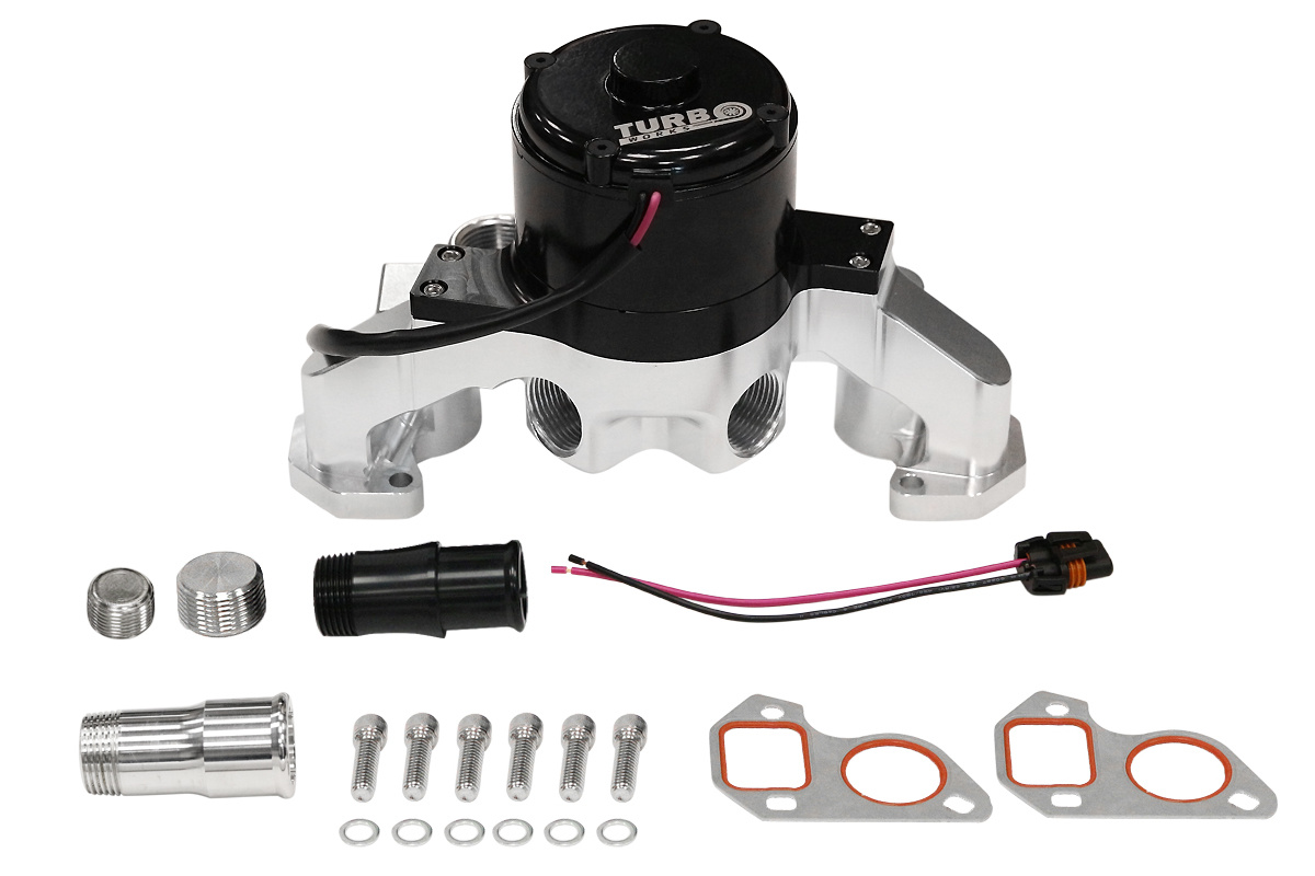 Electric water pump LS 1 Billet Aluminum | Cooling System \ Water pump ...