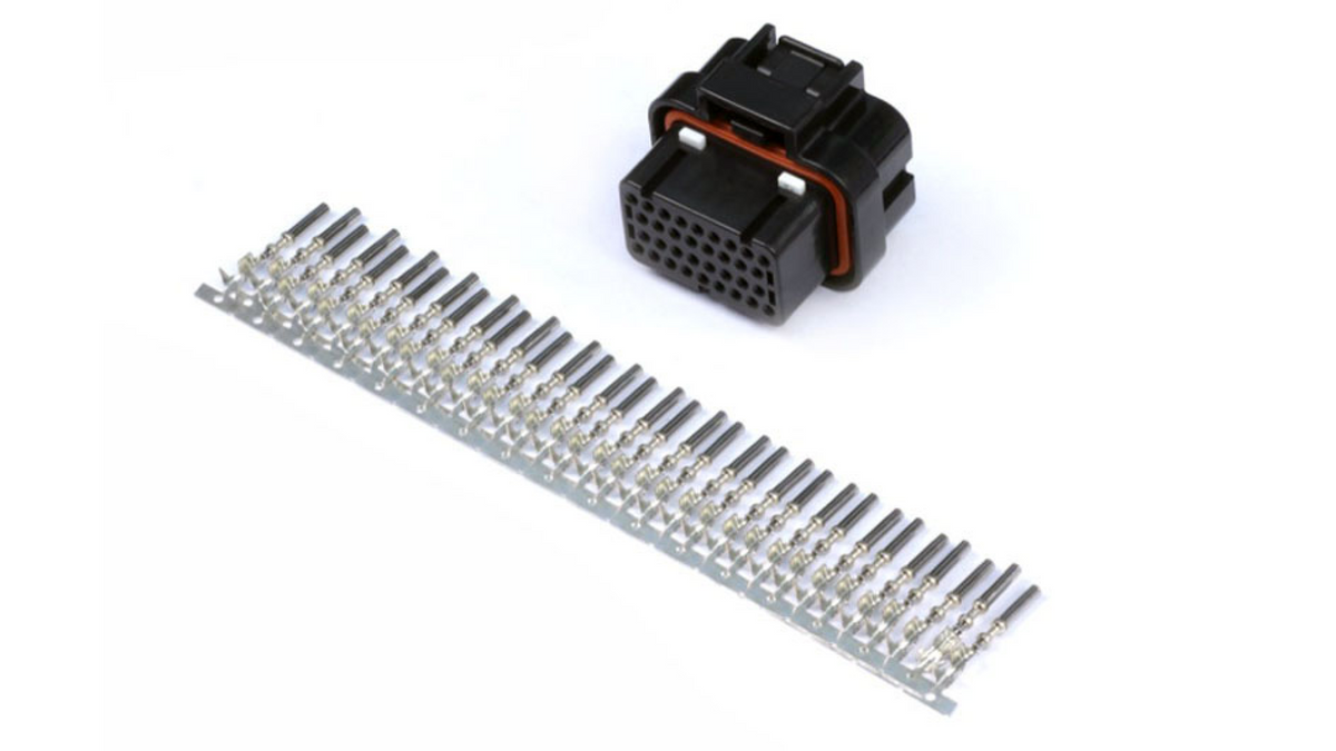 Haltech Pin, Plug Set, Superseal AMP Connector 34 Pins 4 Rows 3 ...