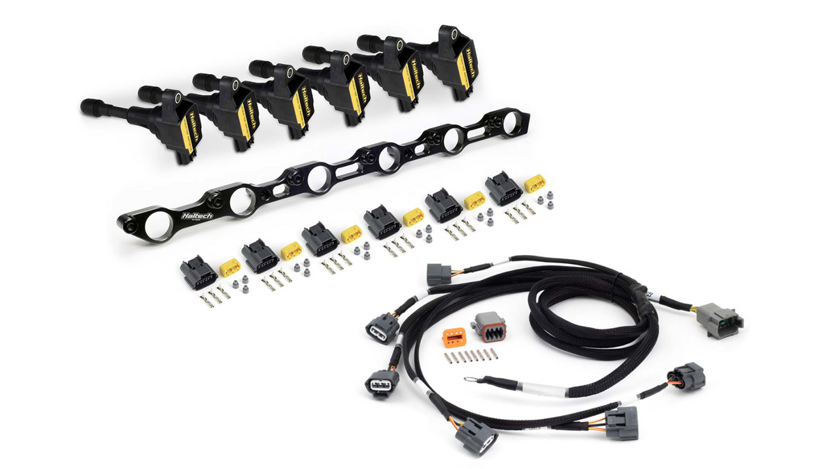 Kit R35 coil, holder, connectors and ignition cable for Toyota JZ ...