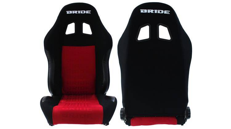 Racing seat RAPID Bride Velvet Red Black | Seats and belts \ Racing ...
