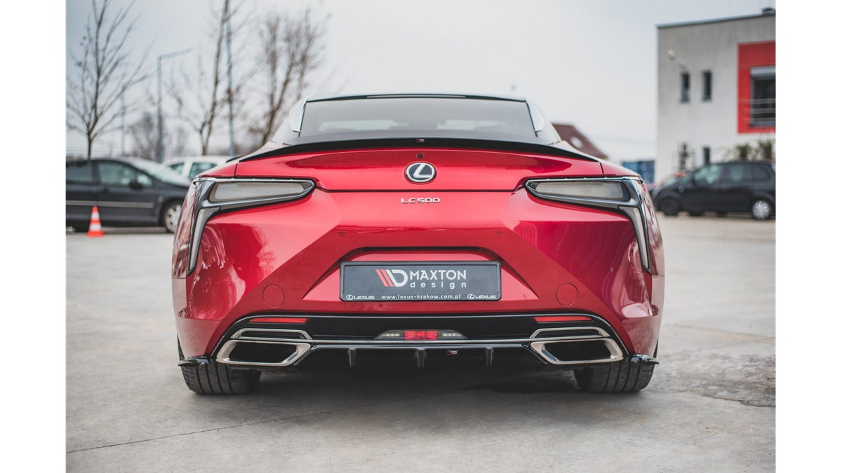 Spoiler Cap Lexus LC 500 Gloss Black | Spoilering \ Spoilering Maxton ...