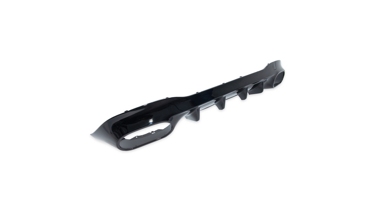 Sport Rear Spoiler Diffuser W/Black Pipes suitable for MERCEDES CLA ...