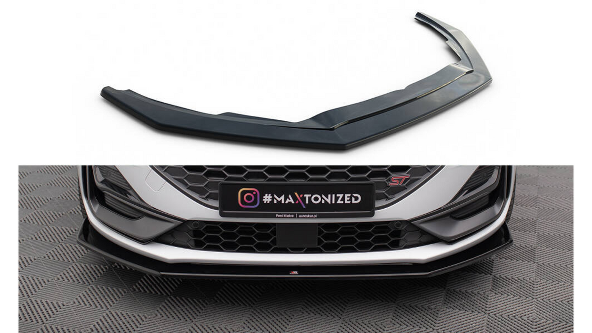 Splitter Ford Focus ST ST-Line Mk4 Facelift Front v.6 | Spoilering ...