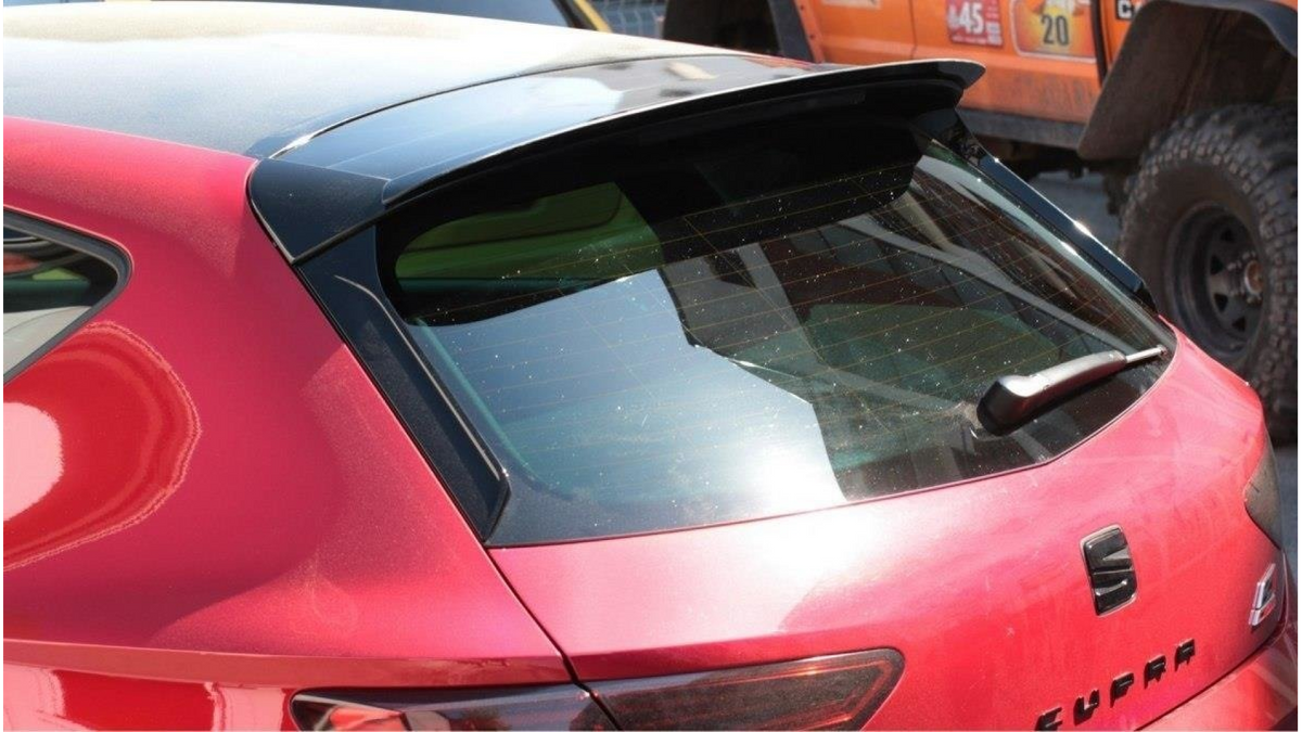 Spoiler Cap Seat Leon III Cupra Facelift Gloss Black | Spoilering ...