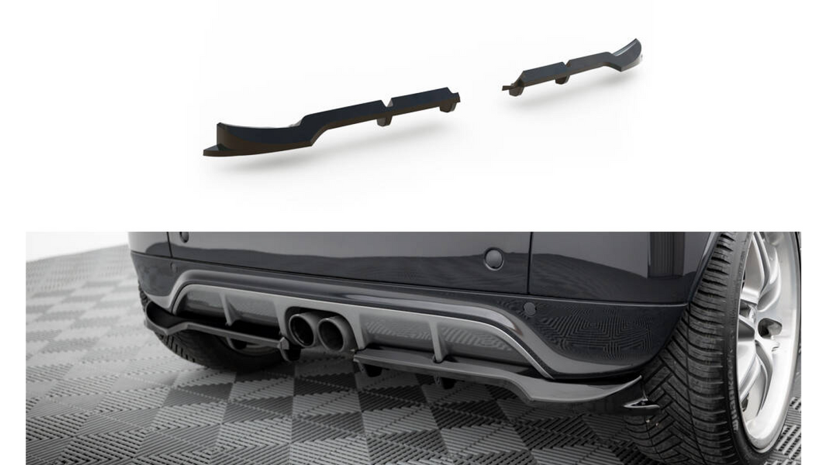 Splitter Brabus Smart Fortwo C451 Facelift Rear Central with Diffuser | Spoilering \ Spoilering ...