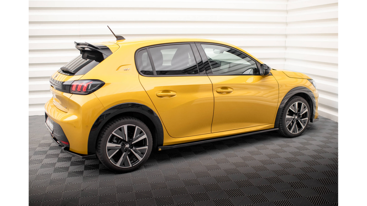 Zestaw Splitterów Peugeot 208 GT Mk2 | Akcesoria zewnętrzne ...