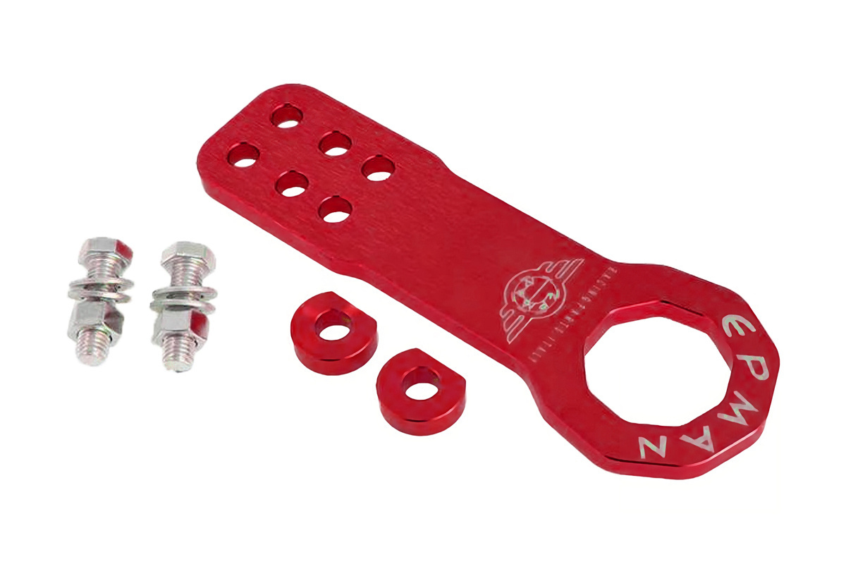 Towing bracket front red | Spoilering \ Tow hooks | MTuning.pl