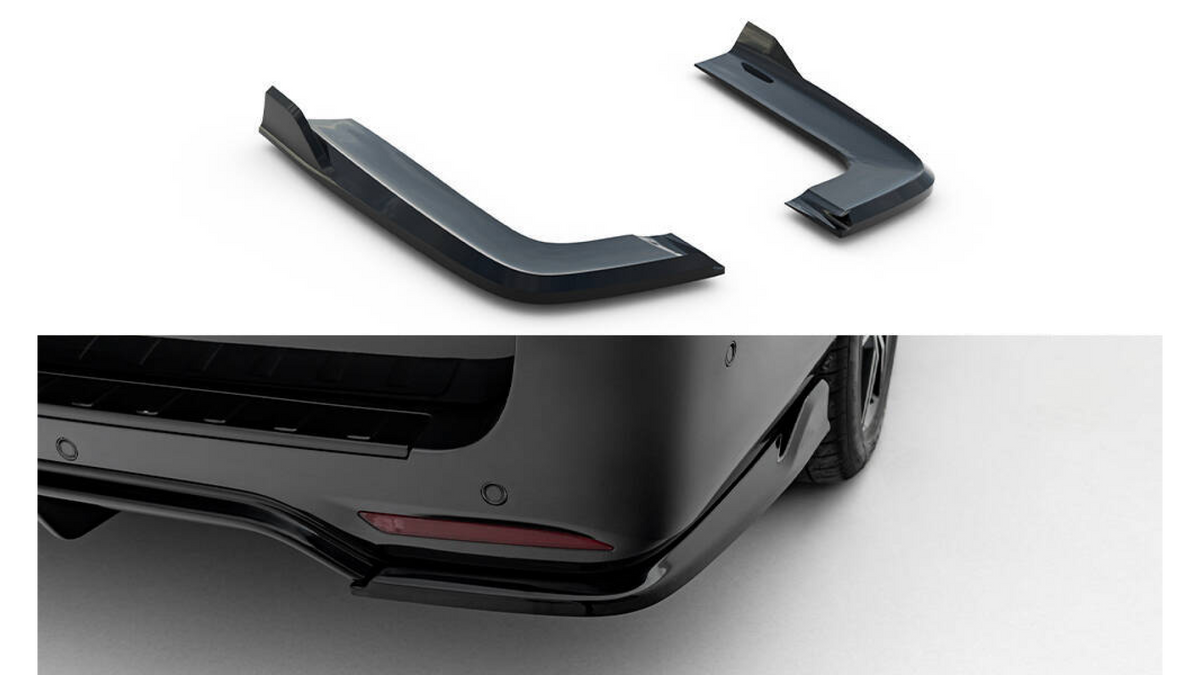 Splitter Mercedes-Benz V-Class AMG-Line W447 Rear Side Facelift v.3 ...