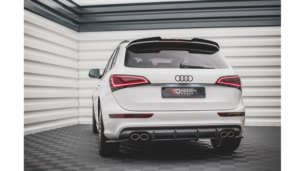 Diffuser Audi SQ5 8R Rear Street Pro Red | Spoilering \ Spoilering ...