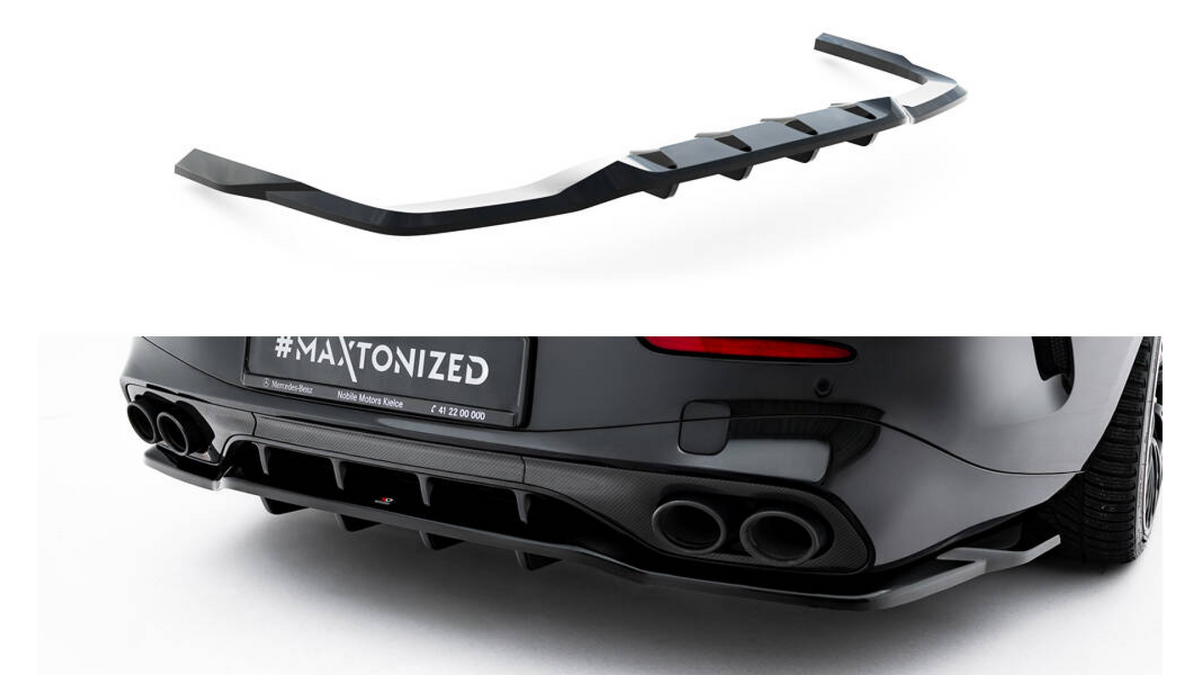 Splitter Mercedes-Benz AMG CLE 53 C236 Rear Central with Diffuser ...