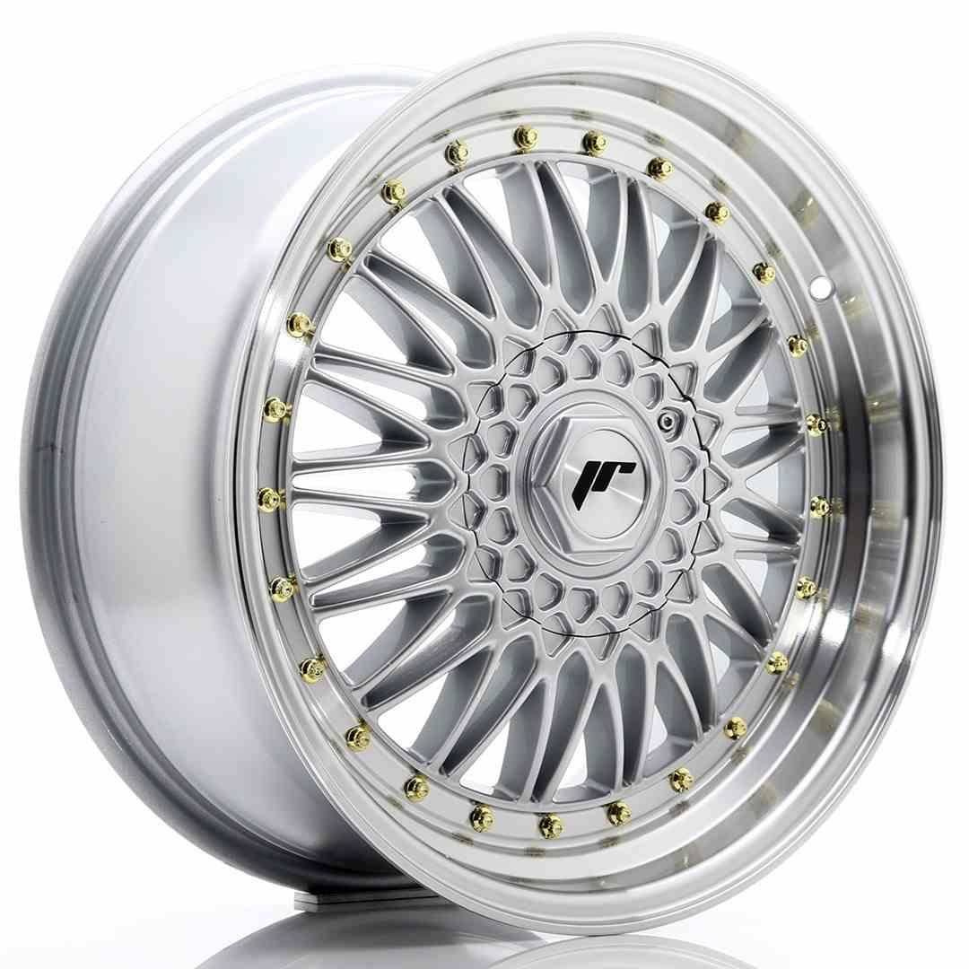 JR Wheels JR9 18x8 ET35-40 BLANK Silver w/Machined Lip | Felgi i Opony ...