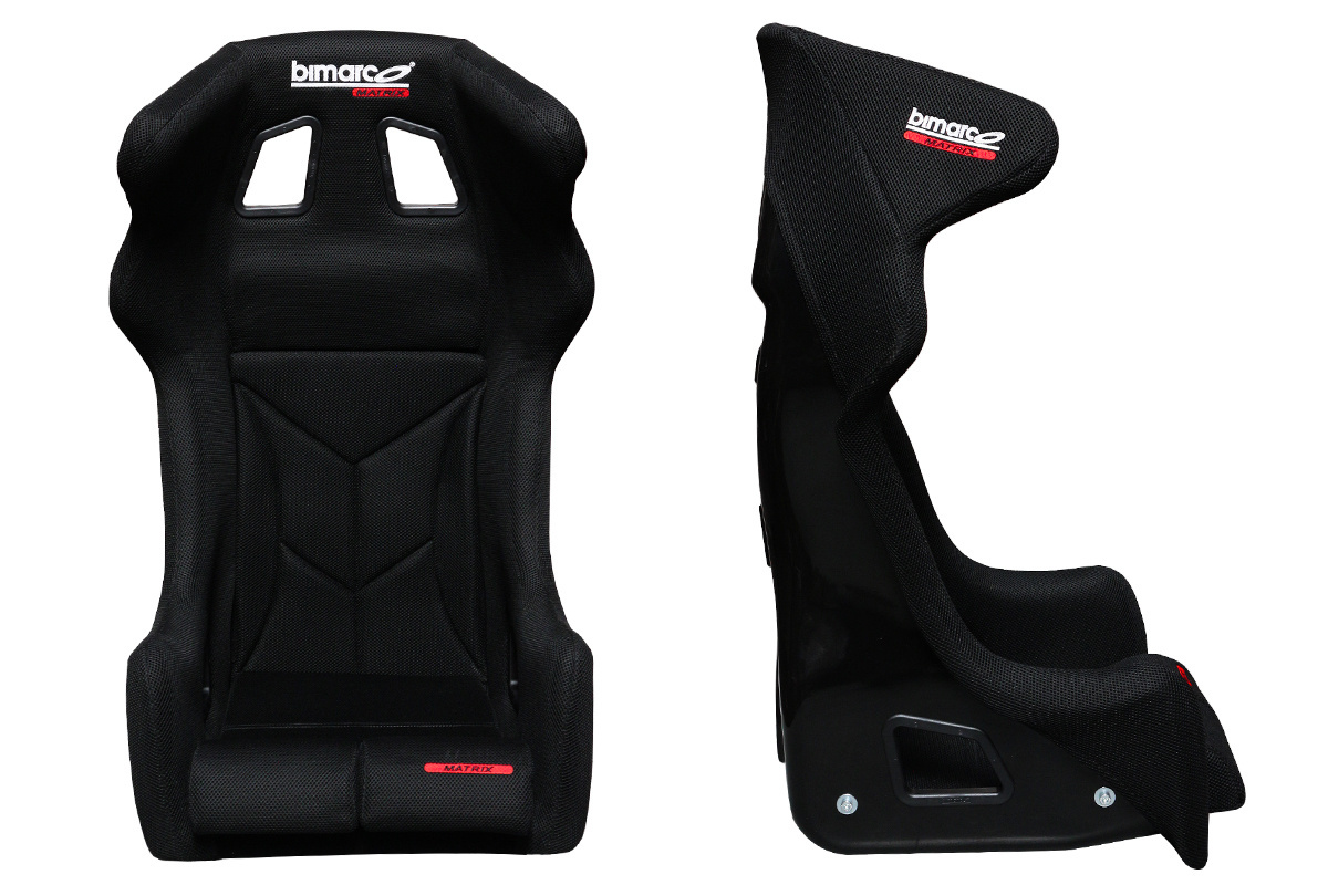 Fotel Sportowy Bimarco Matrix Welur Black HANS FIA | Fotele i pasy ...